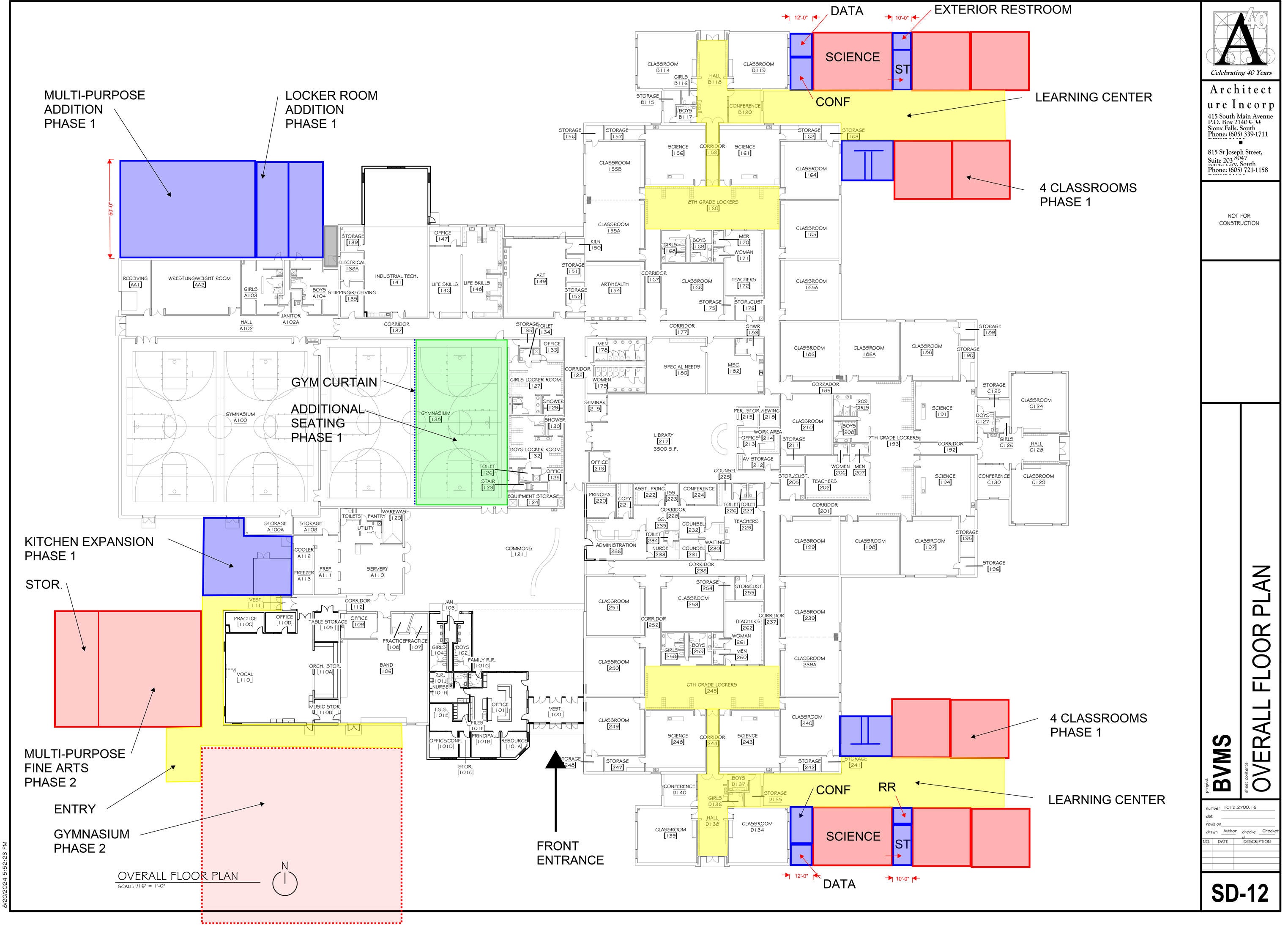 Brandon Valley Middle School Addition | Brandon Valley District Office